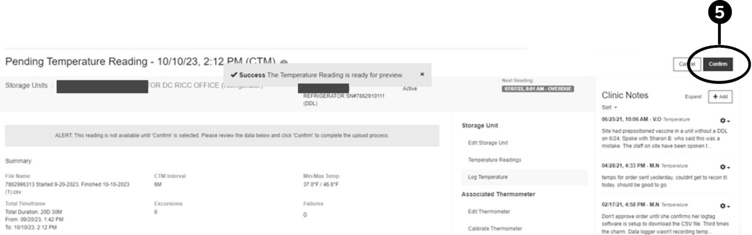 Philadelphia Immunization Program | Temperature monitoring