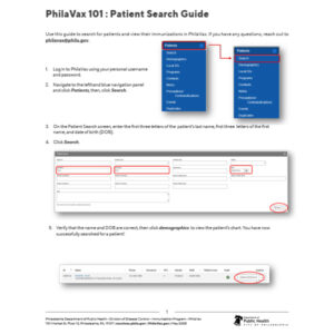 Philadelphia Immunization Program