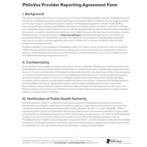 Philadelphia Immunization Program