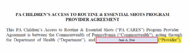 Philadelphia Immunization Program | Enroll in PA CARES!